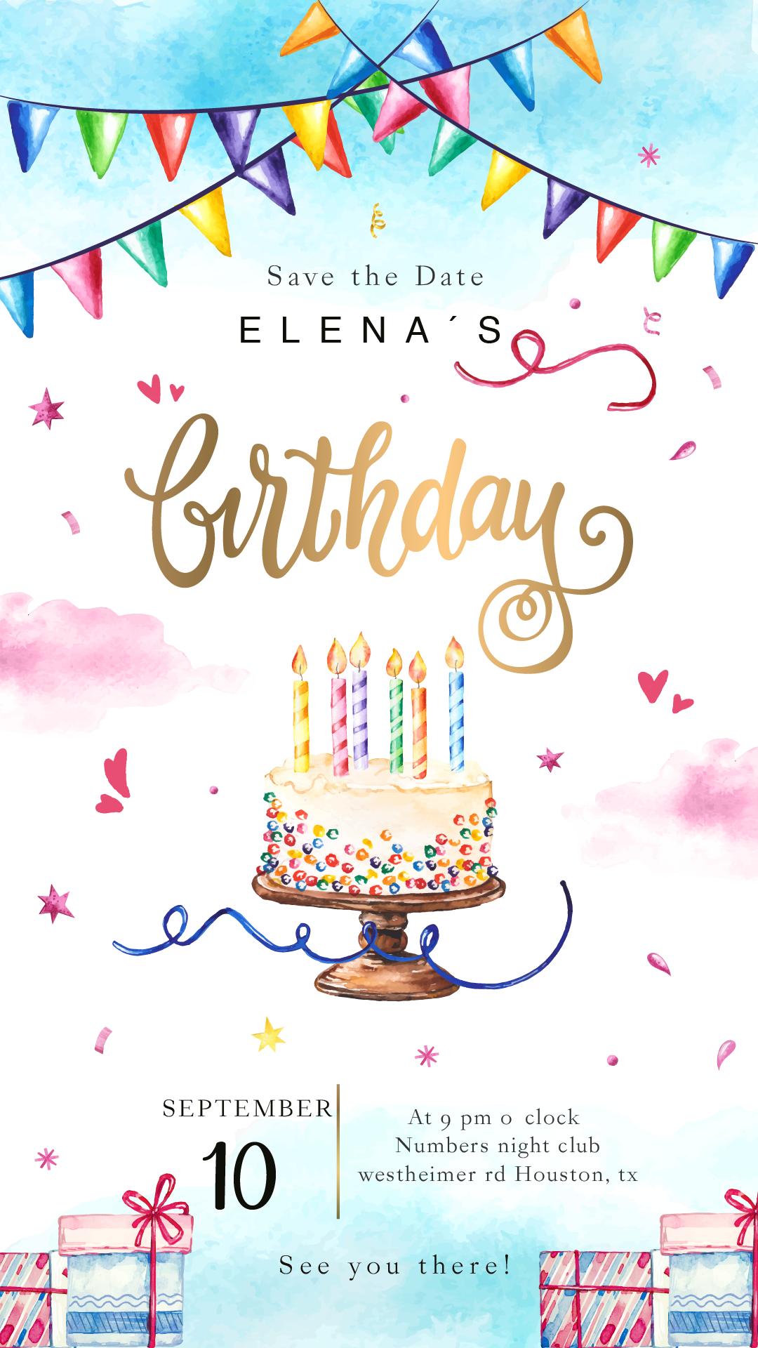 BRITHDAY CARD | SAMPLE 02 – Unlight Studio